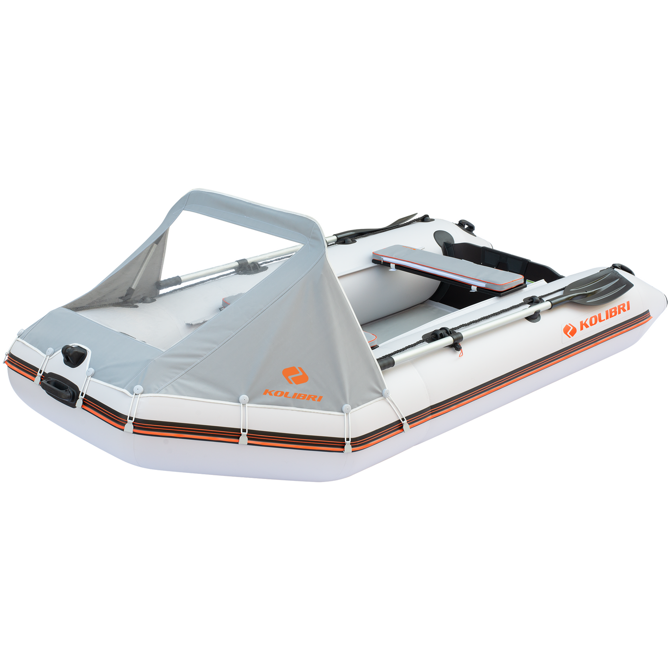 Large bow tent for inflatable boats – Kolibri Marine